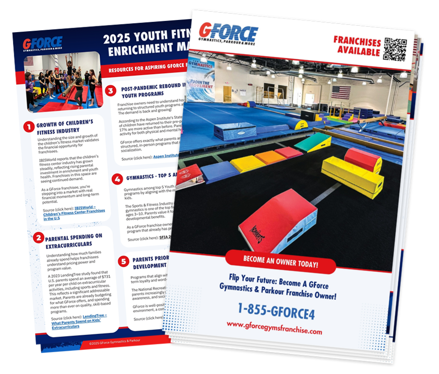 Gymnastics Franchise Charlotte NC - Own A GForce
